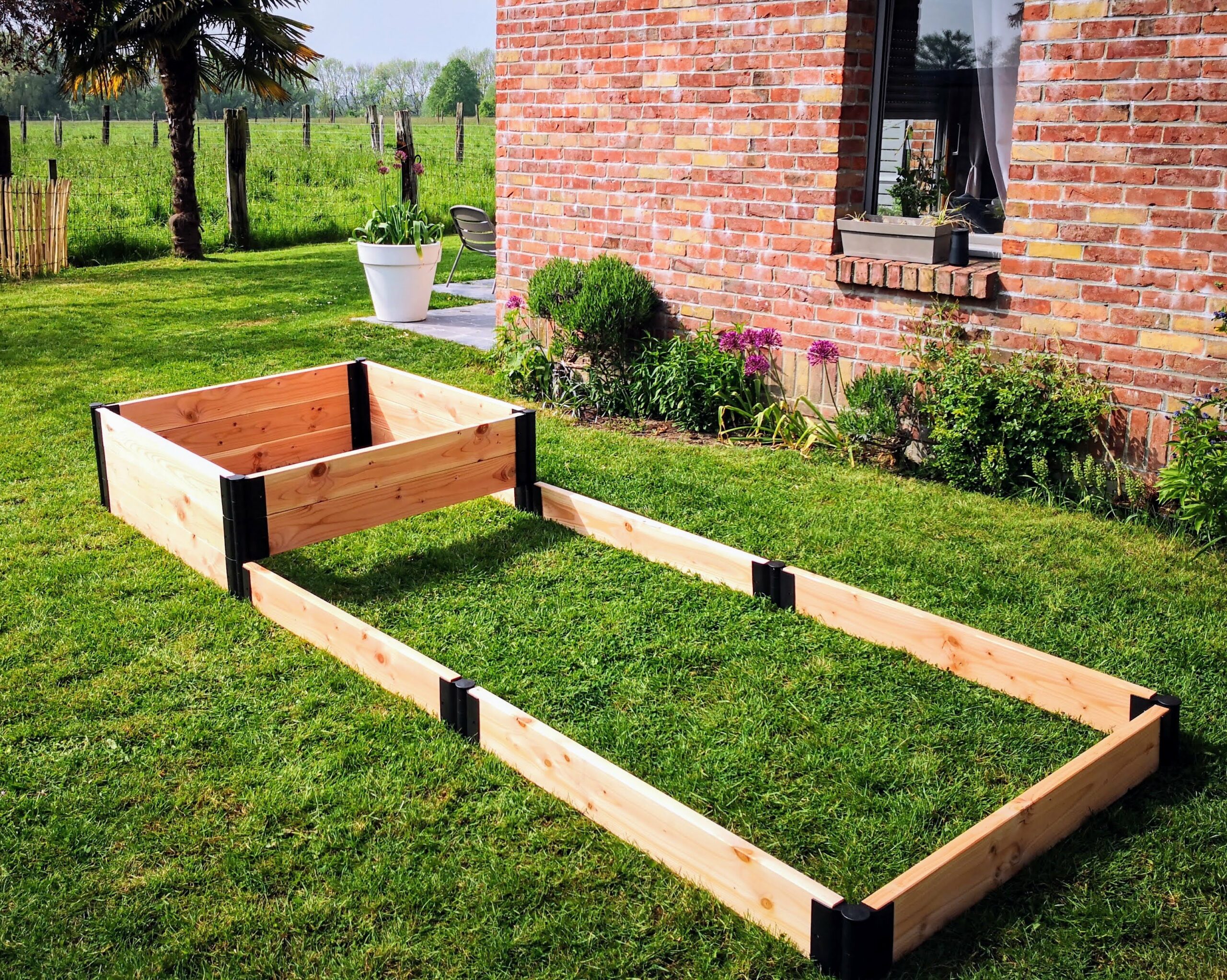 Potager modulable en bois douglas - Mon petit potager