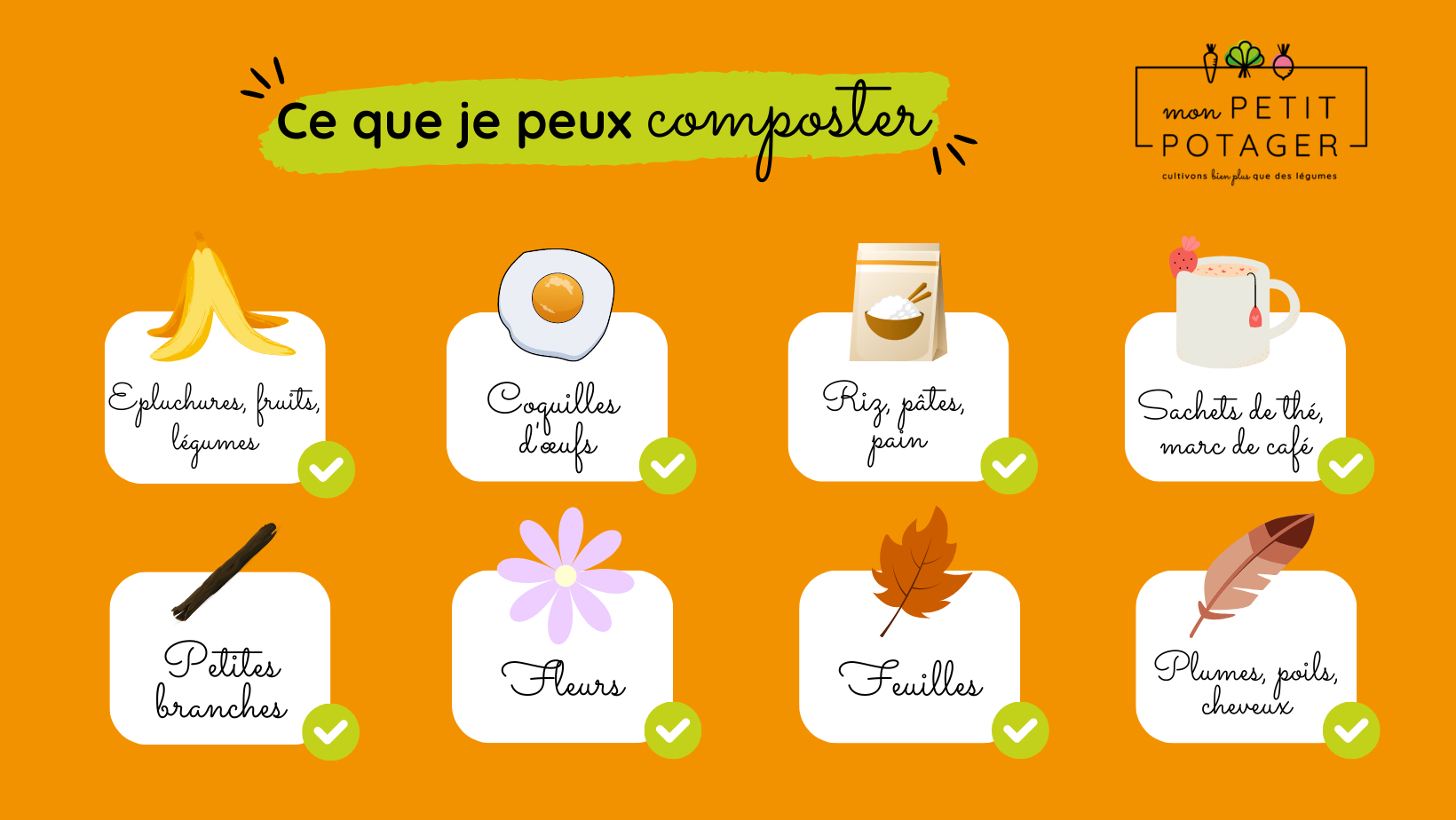Comment faire un compost chez soi ? - Mon petit potager